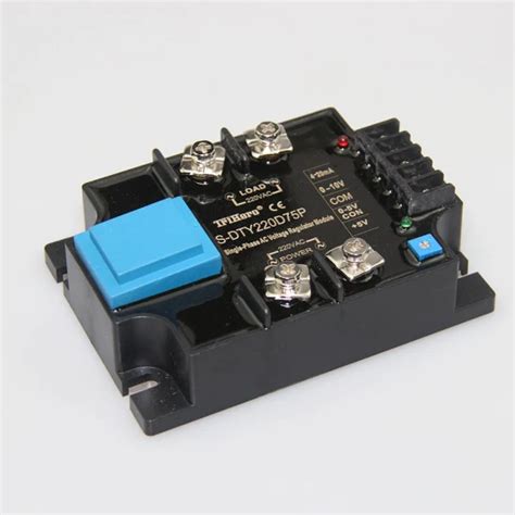 SSR Relay 4 20mA 0 10V 0 5V Single Phase Intelligent AC Power Regulation And Voltage Regulation