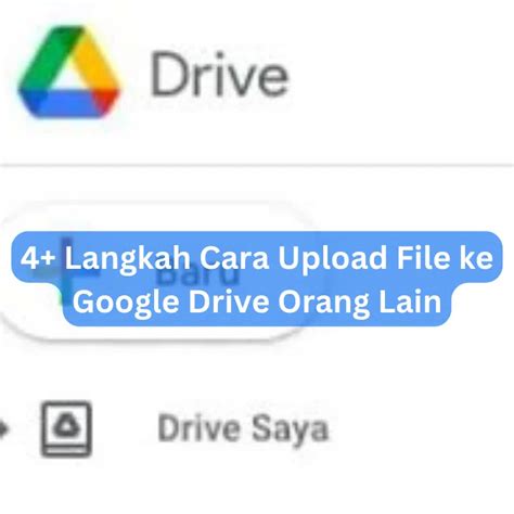 Langkah Cara Upload File Ke Google Drive Orang Lain
