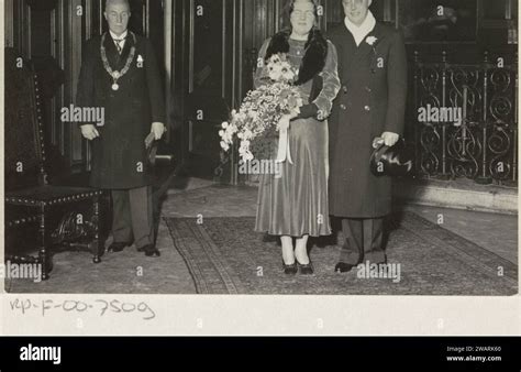 Notice Of Marriage Of Juliana Queen Of The Netherlands And Bernhard