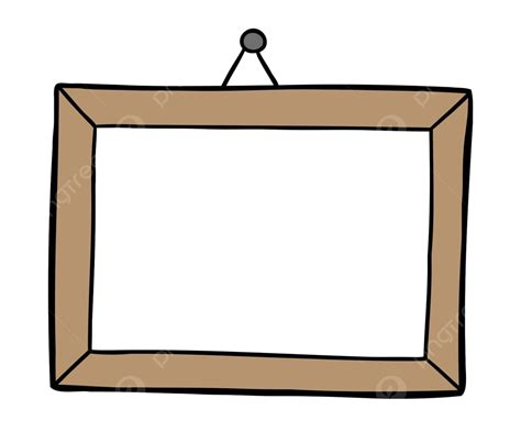 Empty Picture Frame Cartoon At Patrick Lauzon Blog