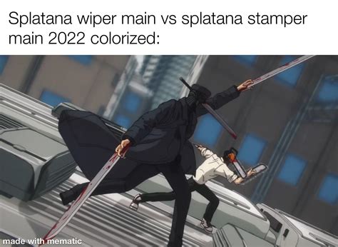 Katana Vs Chainsaw R Splatoon