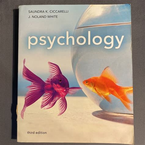 Psychology By Saundra K Ciccarelli Glenn E Meyer J Noland White
