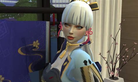 Kamisato Ayaka In Sims Sims Amino