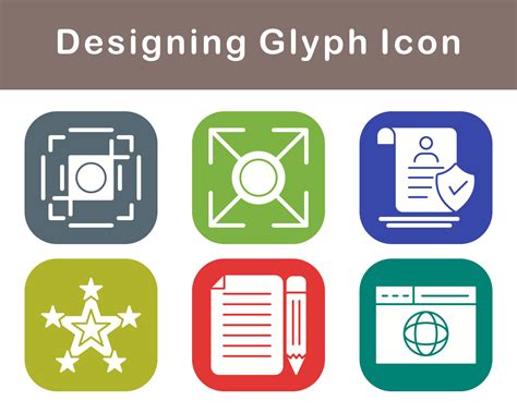 Designing Vector Icon Set Vector Art At Vecteezy