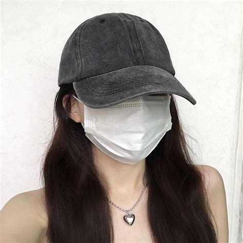 베니히로즈 9컬러 엘리오 빈티지 워싱 무지 볼캡 파스텔 피그먼트 레터링 남녀공용 여자 모자 위시버킷