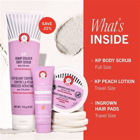 First Aid Beauty Soft And Smooth Body Exfoliate Skincare Kit 2ct Ulta