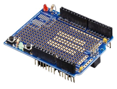 Adafruit Proto Shield For Arduino Unassembled Kit Stackable Version R3 Elecom