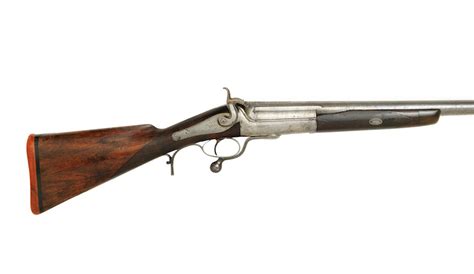 Bonhams A 4 Bore Single Barrelled Wild Fowling Hammer Gun By Holland And Holland No 5264