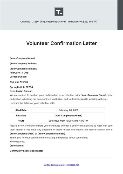 Free Hotel Confirmation Letter Template To Edit Online