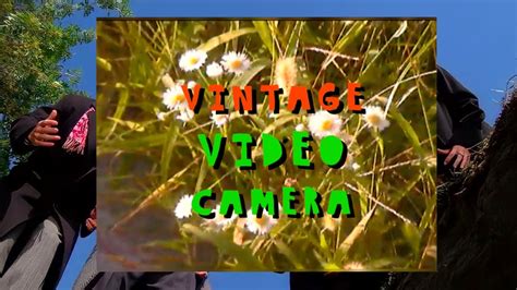 빈티지로그📹 빈티지 비디오 카메라 첫 개시 테스트 삼성 미니켓 Youtube