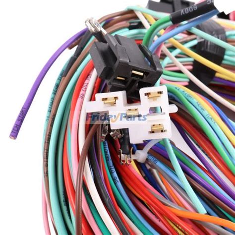 21 Circuit 18 Fuse Harness Complete Wiring Kit For 1961 1964 Chevrolet