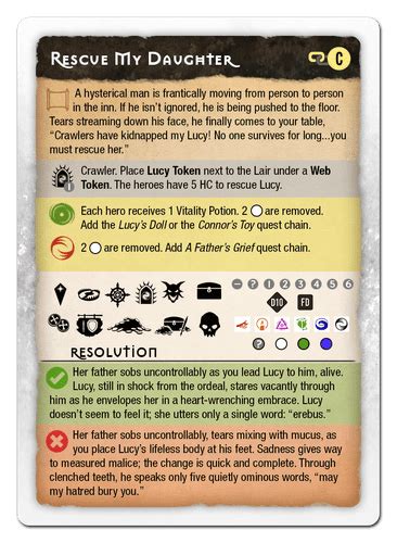 Quest Template For Photoshop Myth BoardGameGeek