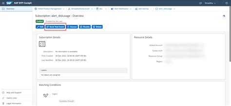 Sap Alert Notification Service Send Notification Sap Community