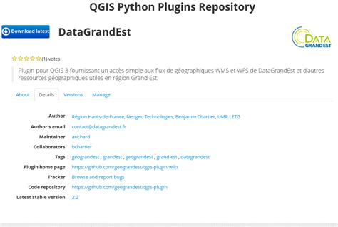 Plugin Details Mixup Createdby Owner Author And Maintainer · Issue 303 · Qgisqgis