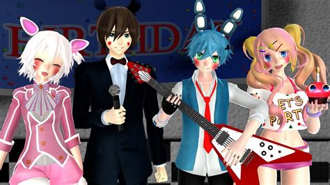 Models Mangle Toy Chica Toy Bonnie By Fireemblem4eva Toy Freddy By