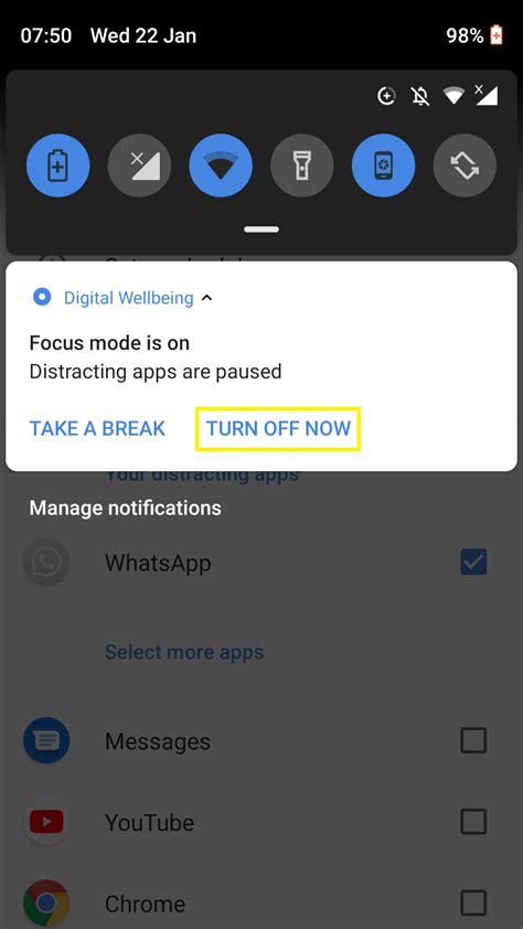 How To Set Focus Mode For Apps On Android