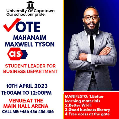 Voting Flyer Template Postermywall