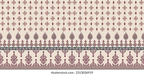 Beautiful Booti Pattern Digital Textile Prints Stock Illustration 2439489289 Shutterstock