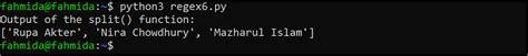 Ejemplo de expresión regular de Python MuyLinux