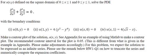 Solved The Following Matlab Code Makes A Contour Plot For Chegg