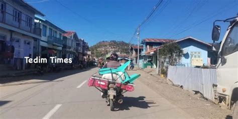 တီးတိန်မြို့မှာ ကျောက်ခဲပစ်ပေါက်ရာမှ မြေမြုပ်မိုင်းကိုထိမိကာ ပေါက်ကွဲပ