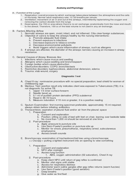 Ncm 112 Lesson1 Pdf Pneumonia Respiratory Tract