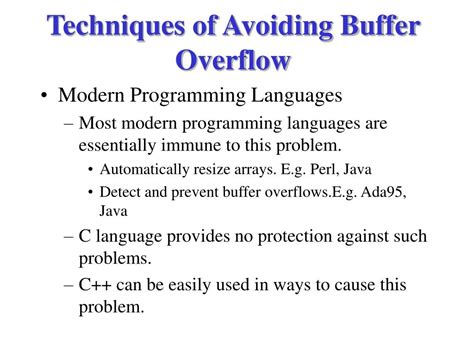 PPT Buffer Overflow PowerPoint Presentation Free Download ID