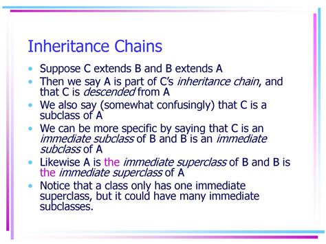 Lecture 10 Inheritance Subclasses And Superclasses Ppt Download