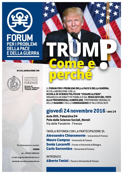 Forum Trump Come E Perché Alfio Tondelli Comunicazione