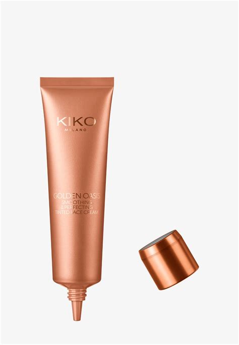 kiko milano golden smoothing and perfecting tinted face cream