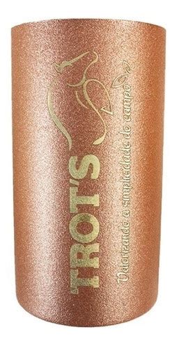 Trots Round Tereré Cup Stainless Steel Rose 250ml