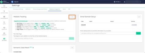 Website Tracking