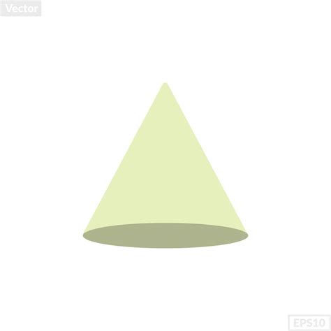 Cone Shape Illustration Vector Graphic 22134114 Vector Art At Vecteezy