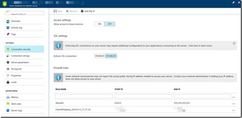 Connecting To Azure App Mysql Instance Remotely Uk