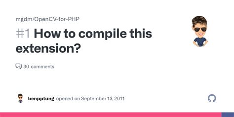 How To Compile This Extension Issue Mgdm OpenCV For PHP GitHub