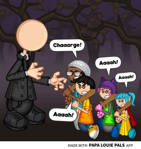 Us Vs Slender Man By Smurfysmurf12345 On Deviantart