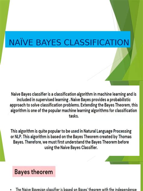 Naive Bayes Classification Pdf