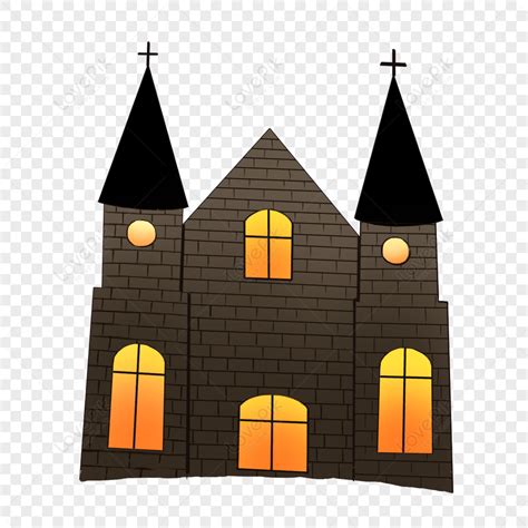 할로윈 성 Png 일러스트 무료 다운로드 Lovepik