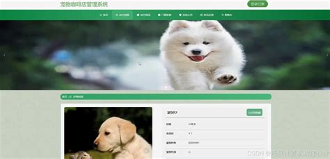 Springboot毕设 宠物咖啡店管理系统 程序论文 Csdn博客