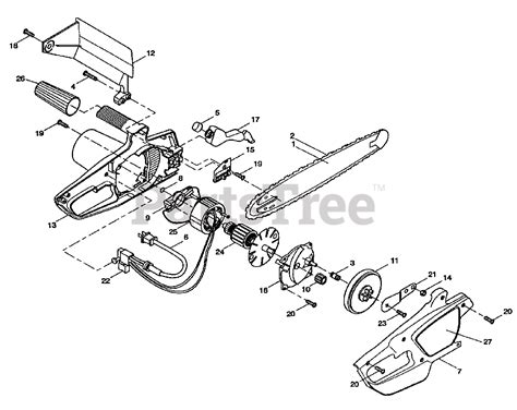 Homelite El 16 Ut 16004 Homelite Chainsaw Exploded View Parts Lookup With Diagrams Partstree