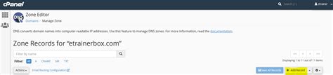How To Updateedit Dns Zone In Cpanel Doctor Hoster Guide
