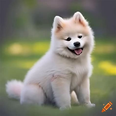 Cute Samoyed Puppy
