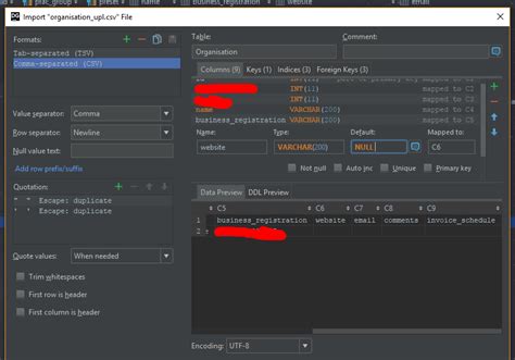 Importing From Csv Save Empty String As Null Ides Support Intellij