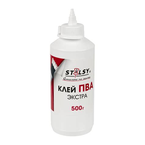 "STILSY" Клей ПВА ST-500 500 г . купить за , ₽ в интернет-магазине Леонардо