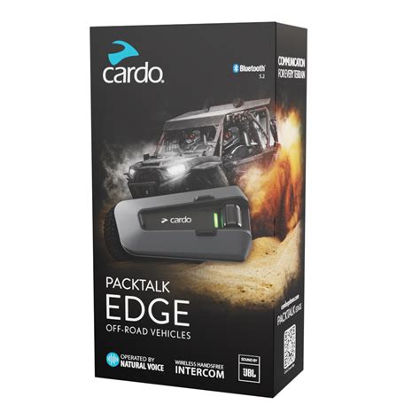 Packtalk Edge Orv Bluetooth Headset Cardo Systems