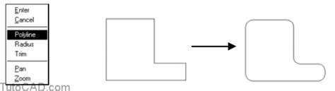 How To Use FILLET Command Tutorial AutoCAD