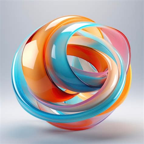 Premium Photo View Of 3d Abstract Sphere Background