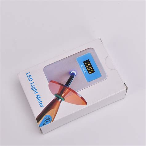 Dental Halogen Led Curing Light Lamp Meter Power Tester Testing Light
