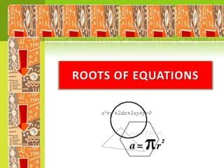 Root Equations Methods PPTX