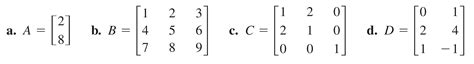 amsmath align an enumerated list with matrices tex latex stack